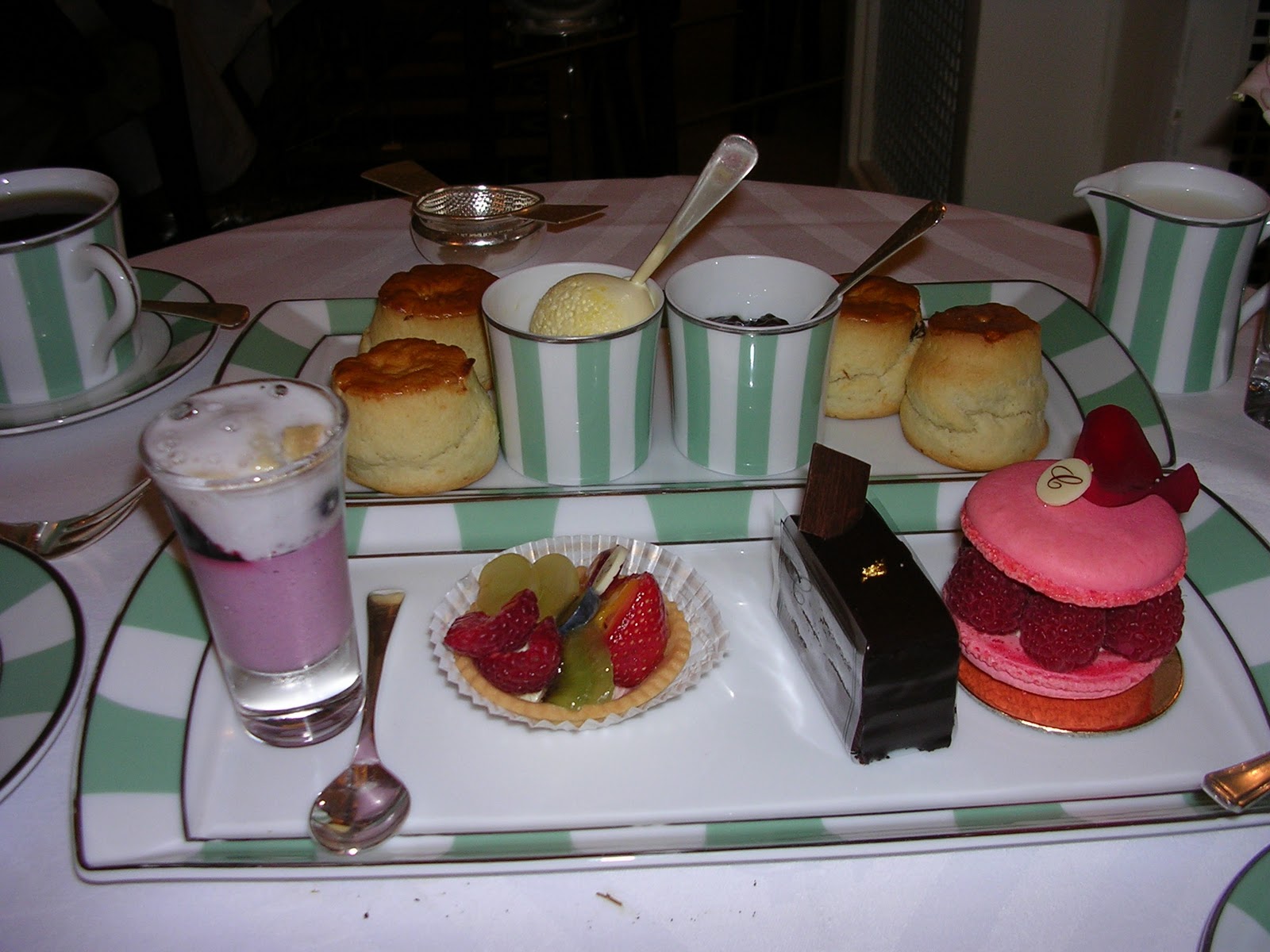 Lemon Verbena Lady's Herb Garden: Having Afternoon Tea at Claridges ...