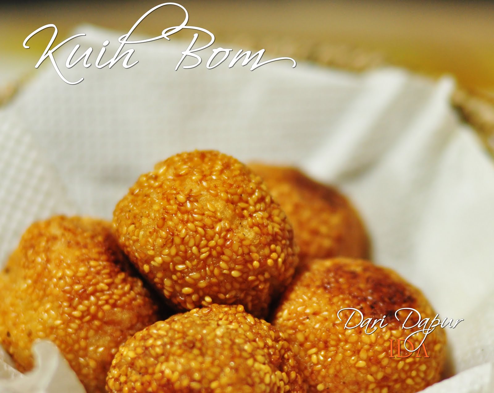 Resepi Kuih Bom Bijan