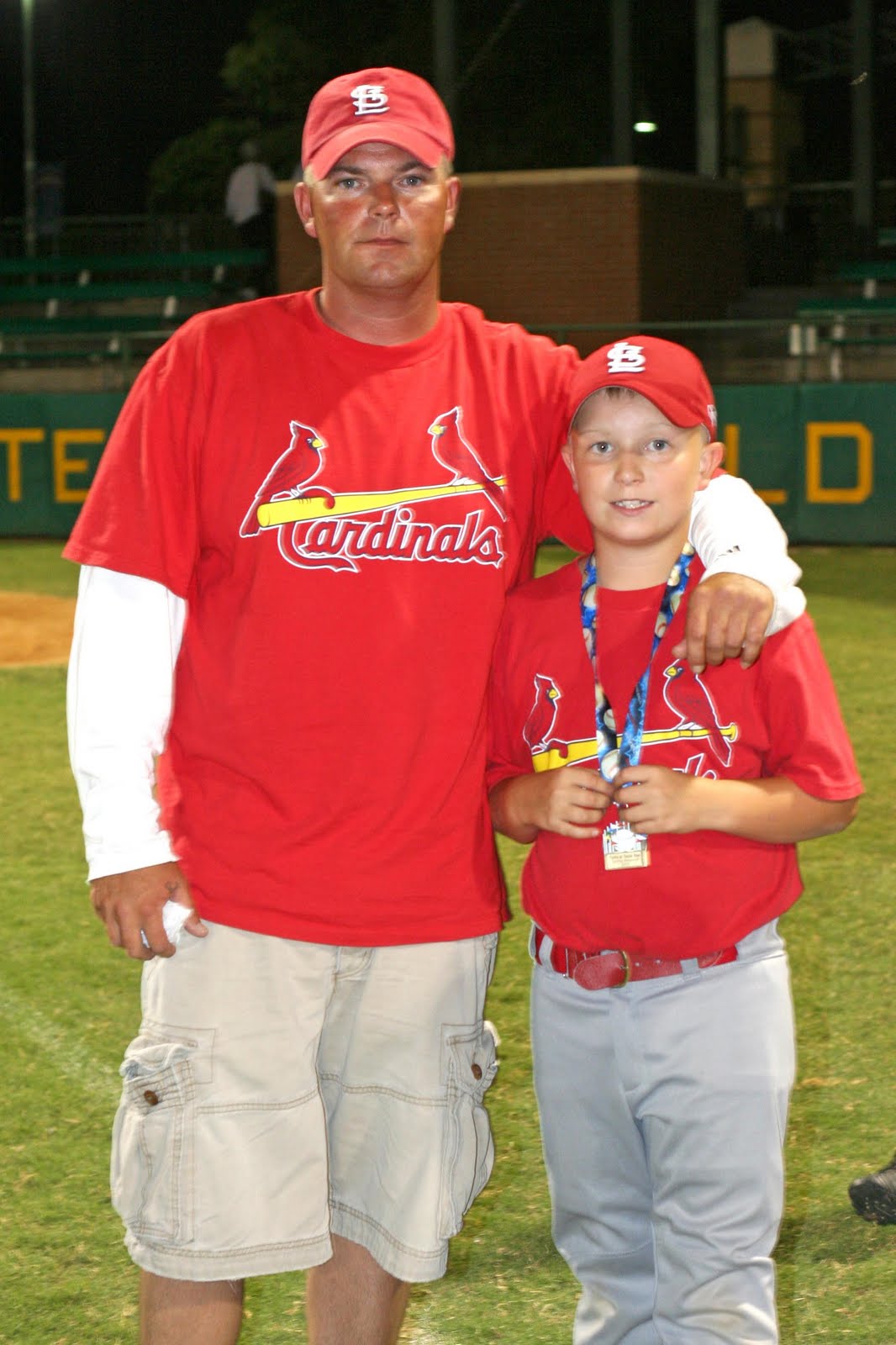 Our 4tunate Family: Baseball Boy #3 and Handsome Coach