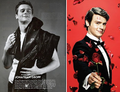 my new plaid pants: Jonathan Groff Twelve Times