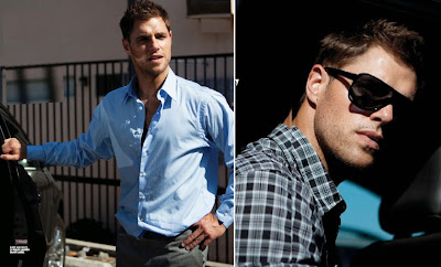 my new plaid pants: Gratuitous Sam Page