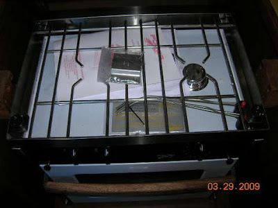 Chip & Debbie Willis on s\v Elegant'sea: New Force 10 stove installed ...