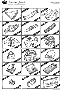 Describing objects 'Lost and Found'