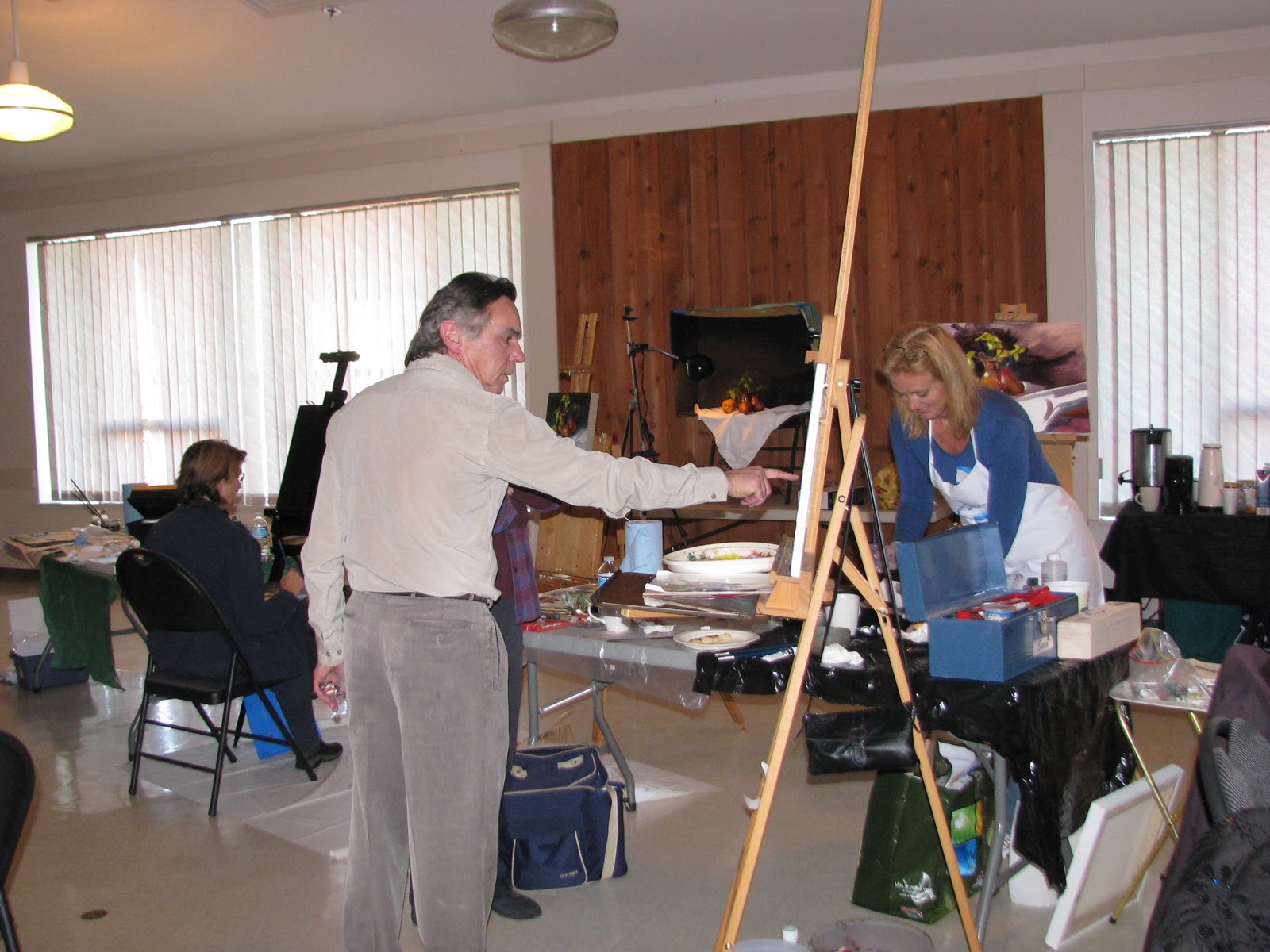 Claire Christinel Art: Keith Hiscock - Still Life Workshop