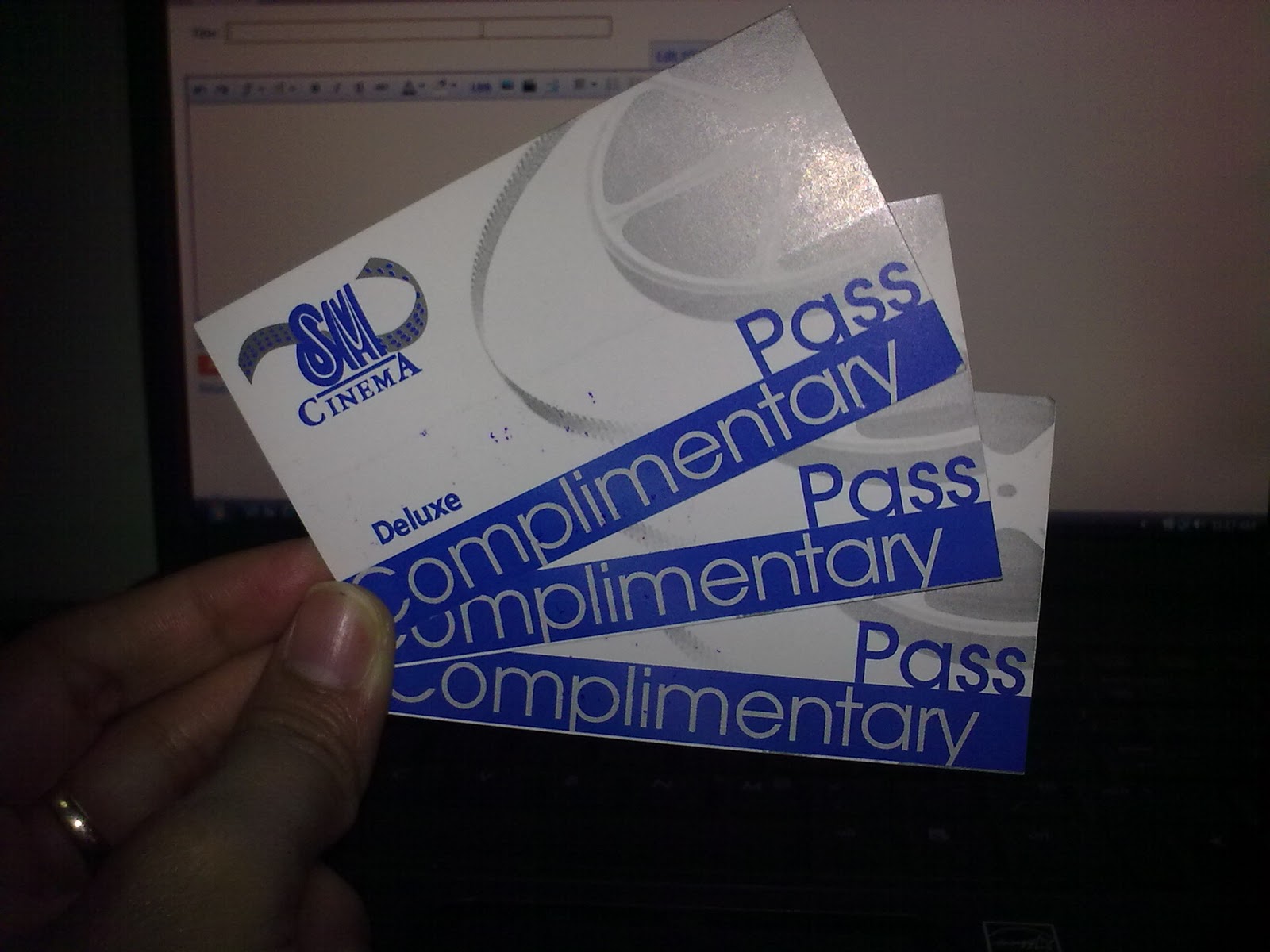 My Mind's Outburst: Citi Bank Promo: SM Cinema Complimentary Pass