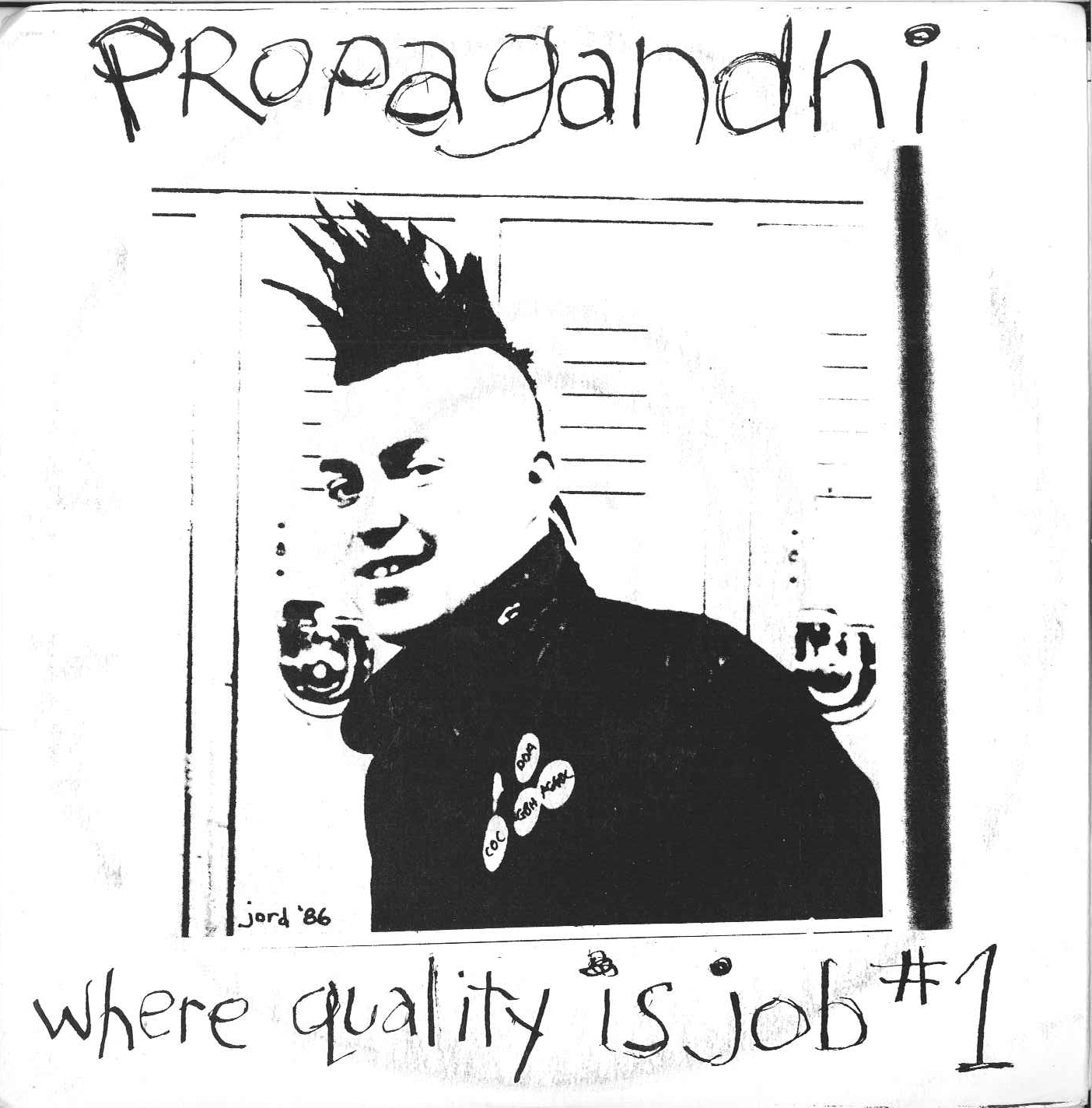 Equalizing Distort: Propagandhi "Where Quality is Job #1" ep