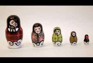 Russian Matryoshka: Modern unusual matryoshkas collection (part 1)