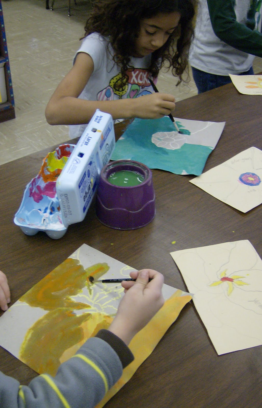 Zilker Elementary Art Class: 2010
