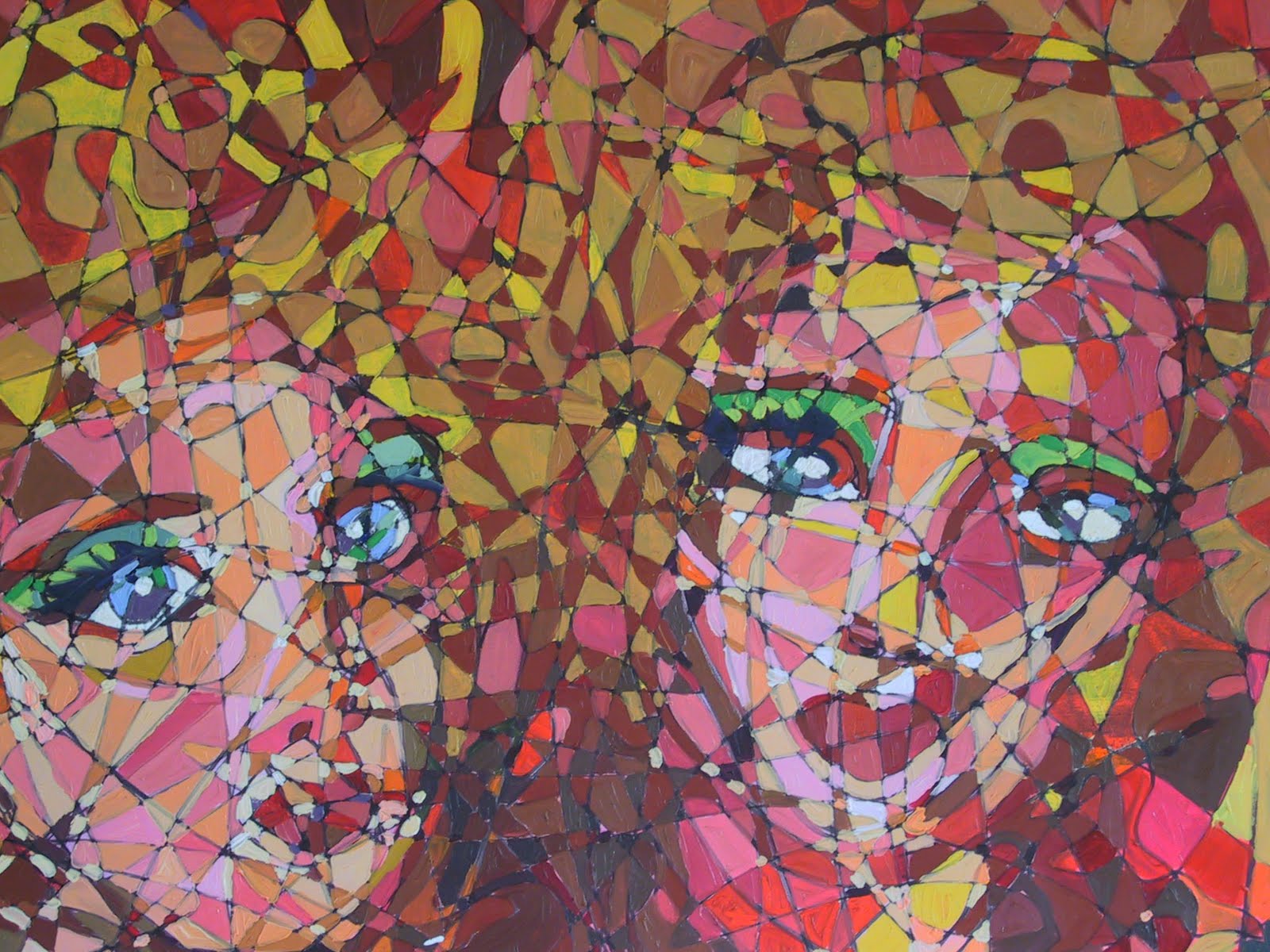 Color Chaos Intent: Intent Paintings