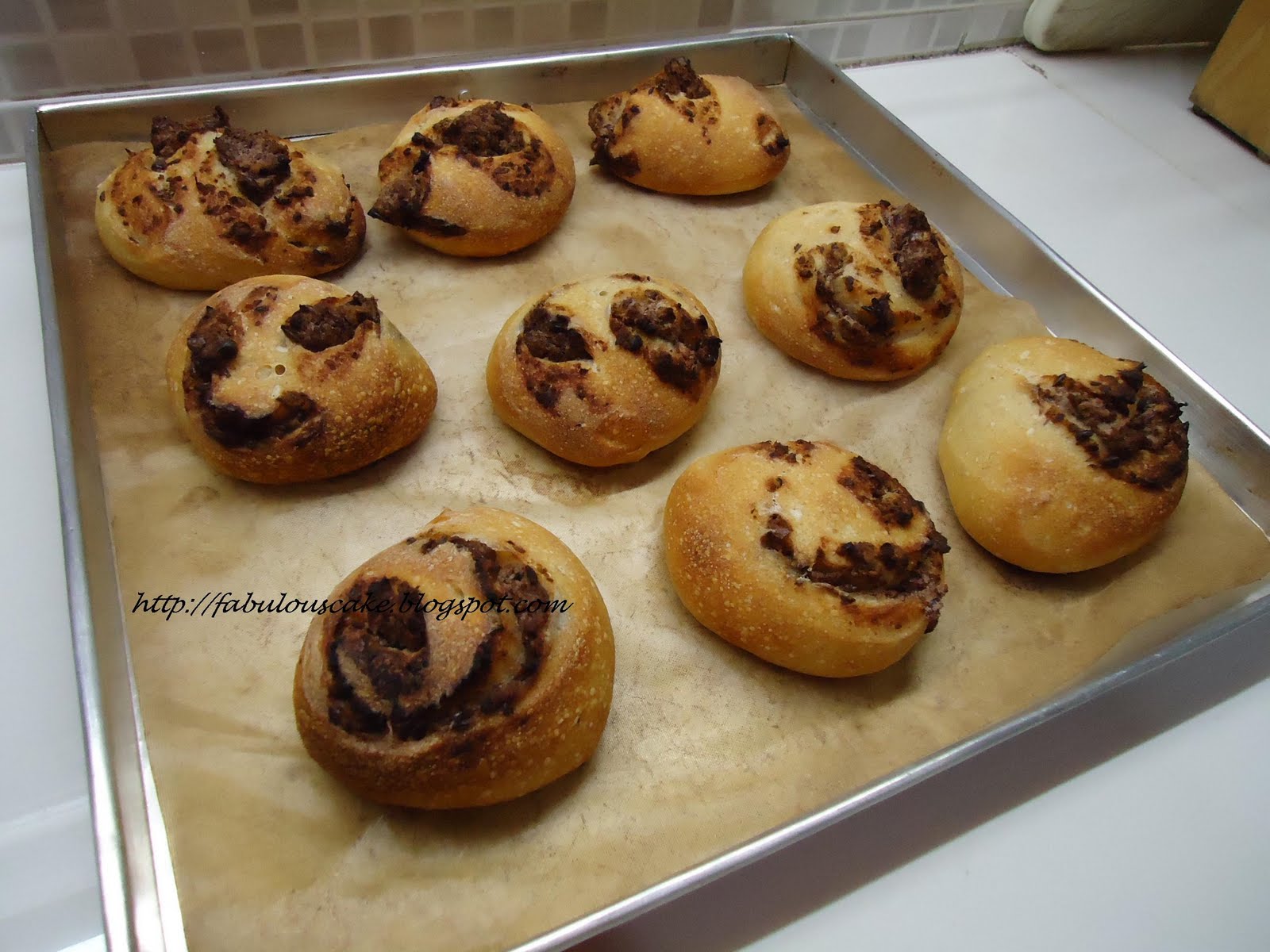 Organic Red Bean Paste + Bun ~ My Cool Cakes