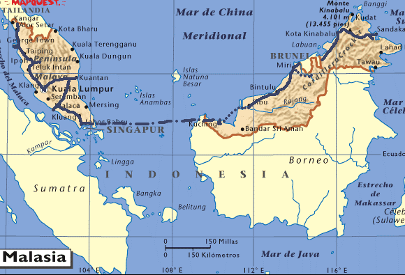 DONDE ANDAN ESTOS: MALACA Y SALIENDO DE MALASIA