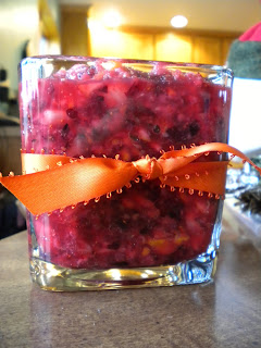 Mom Taught Us...: Cranberry Citrus Relish.