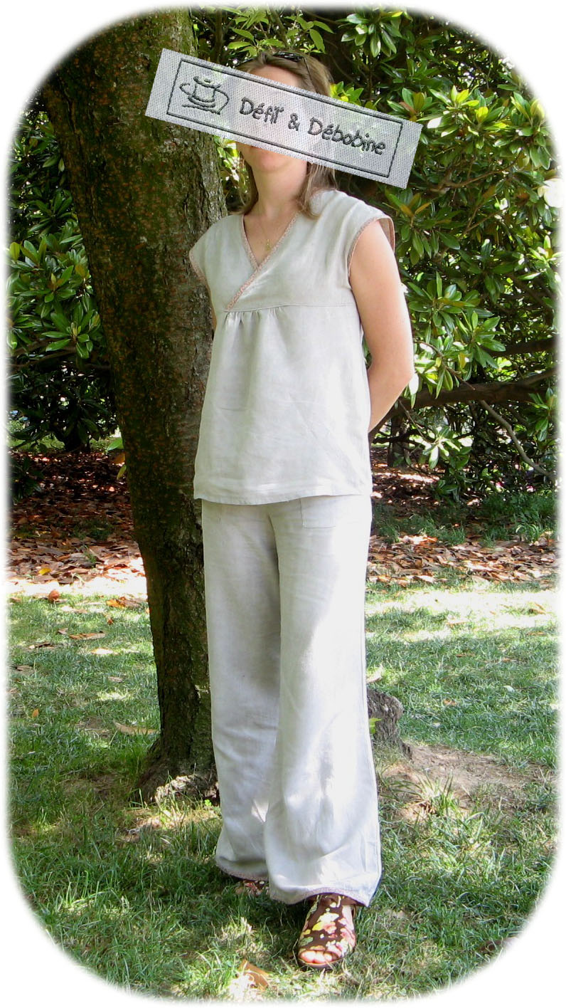 Défil' & Débobine: Ensemble en lin