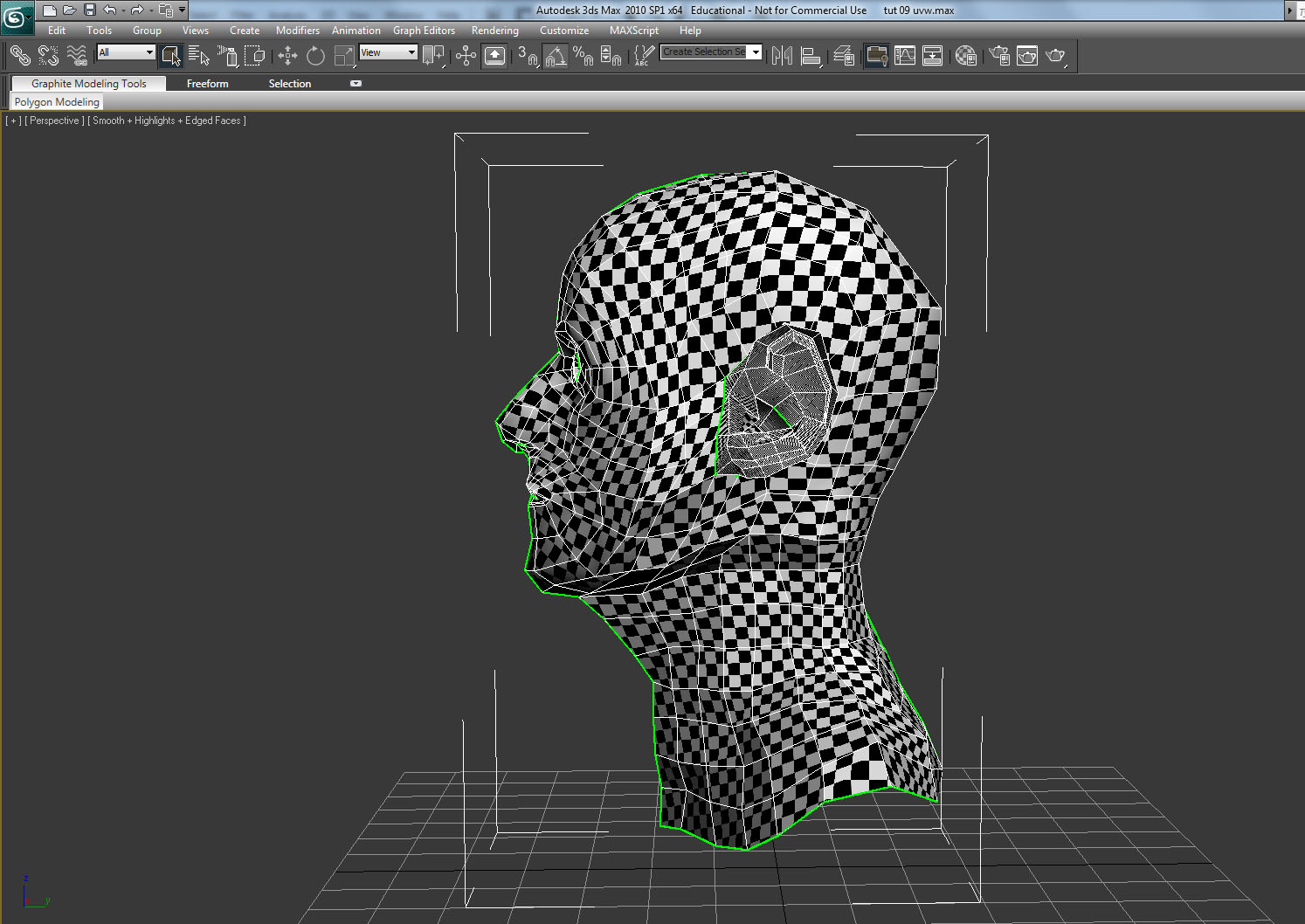 Virtual Environments: UVW mapping