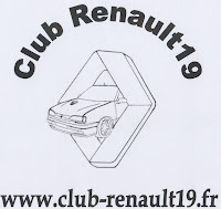 Renault 19 16S Cabriolet: Ebauche logo club R19