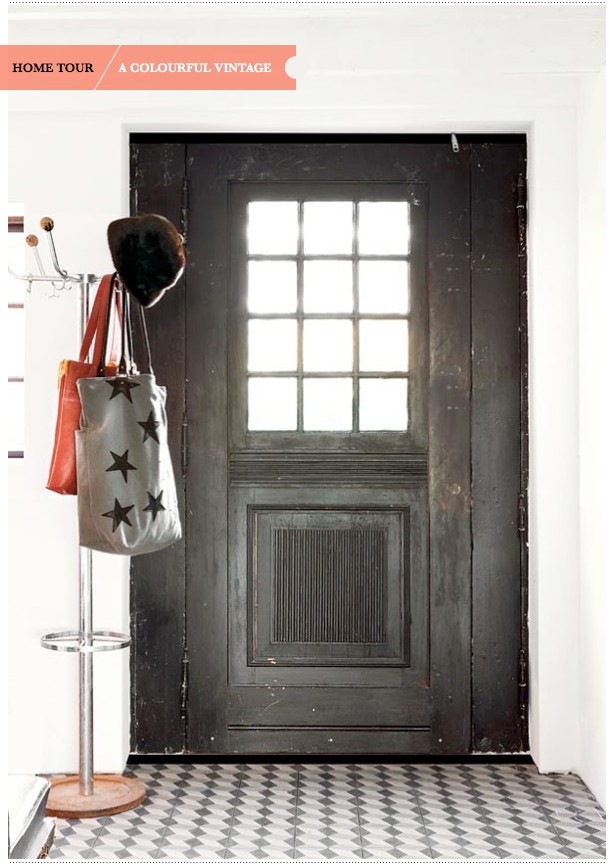 Bright.Bazaar: Home Tour: A Colourful Vintage