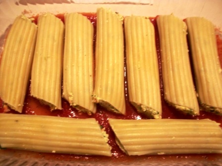 Sexy Vegan Mama: Recipe: Vegan Vegetable Manicotti
