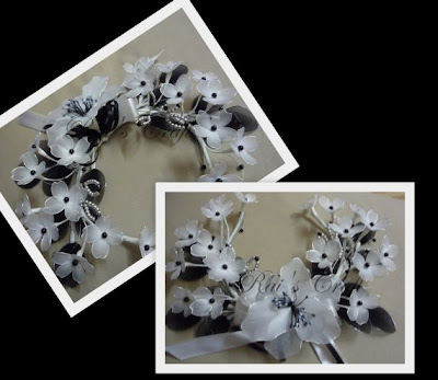 Rai's Craft: Bunga dulang bulat