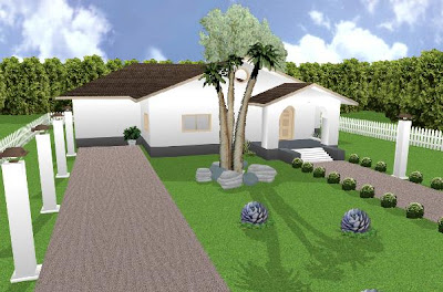 Modele de Case si proiecte: Planul casei - model casa 01