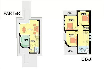 Modele de Case si proiecte: Planul casei - model casa 02