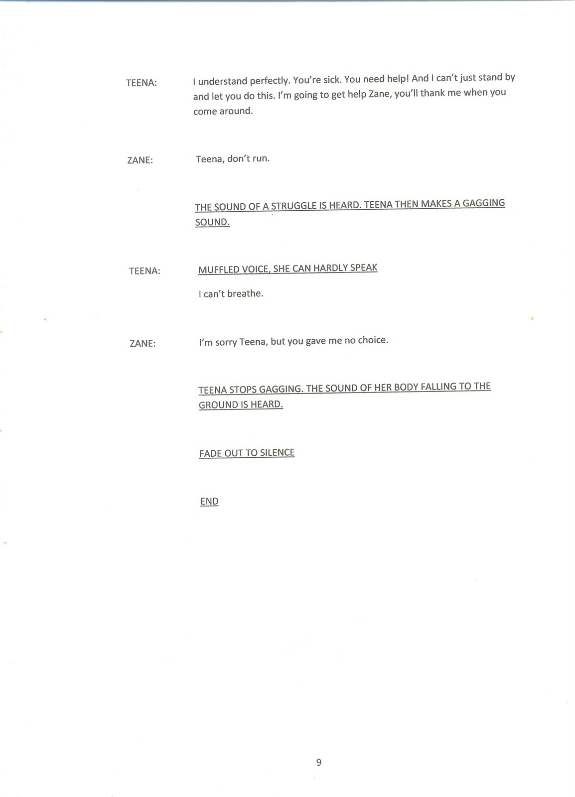 Jack's Radio Drama Production Log A2 MEDIA: RADIO DRAMA - Script ...