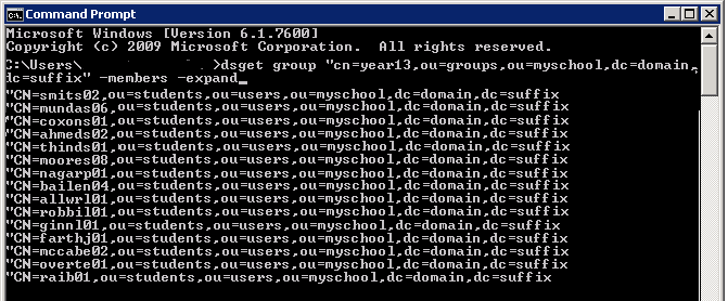 IT isnt a hobby: Using dsget and dsrm to delete users who are a member ...