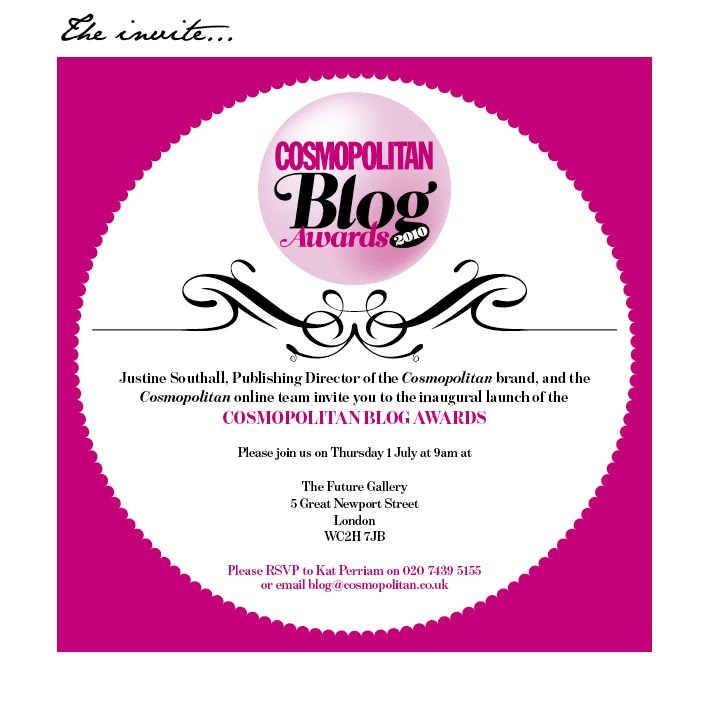 Cosmopolitan Blog Awards 2010 Launch Party - Emily Jane Johnston