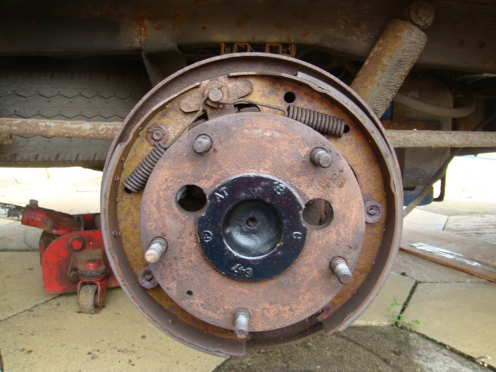CF Bedford campervan revival: The brakes