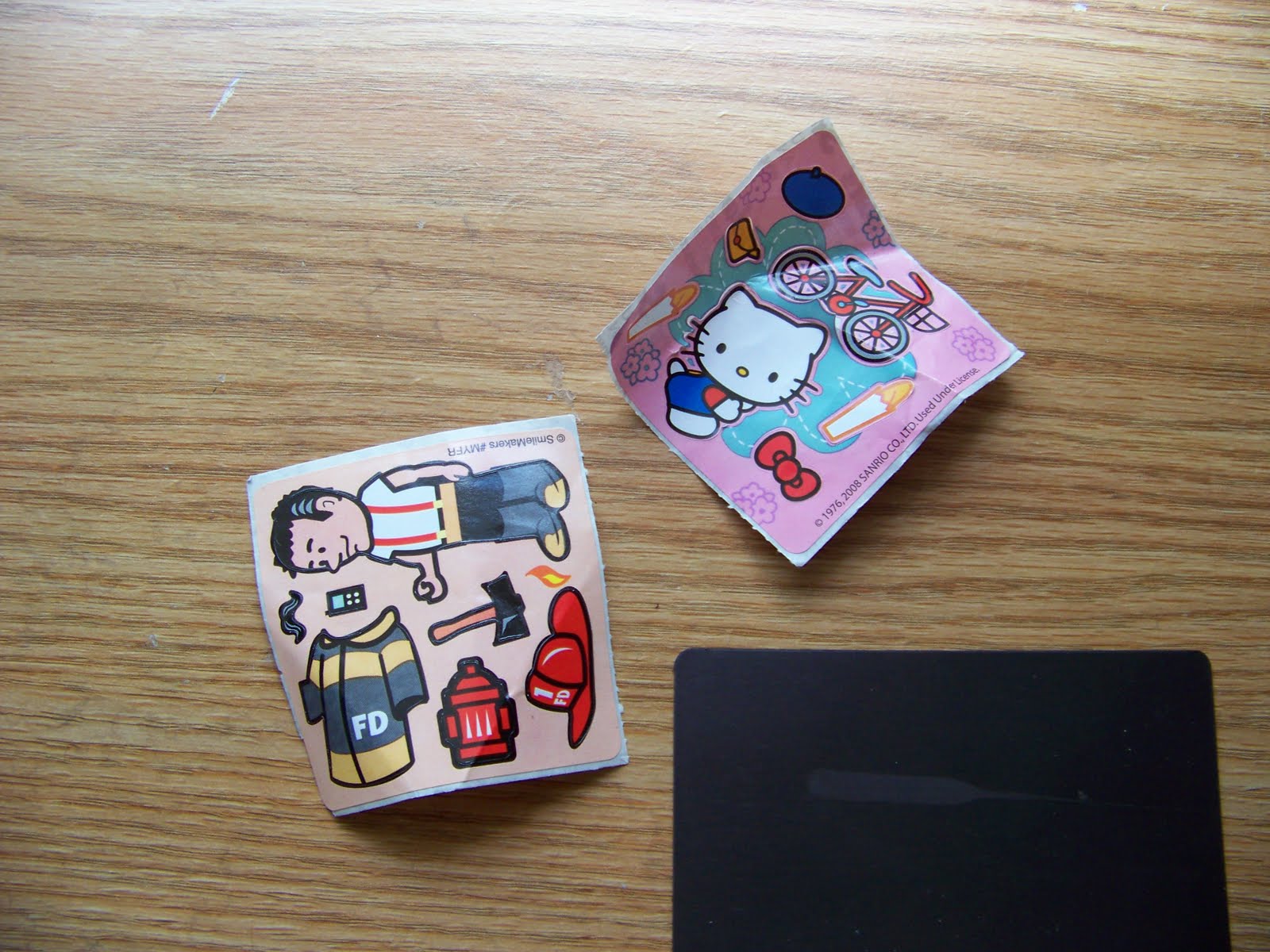 Henthorne Handmade: Recycled Sticker Magnets