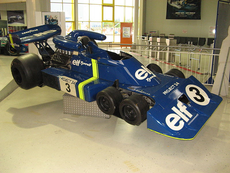cochesaescala: TYRRELL P34 #3 1976 JODY SCHECKTER