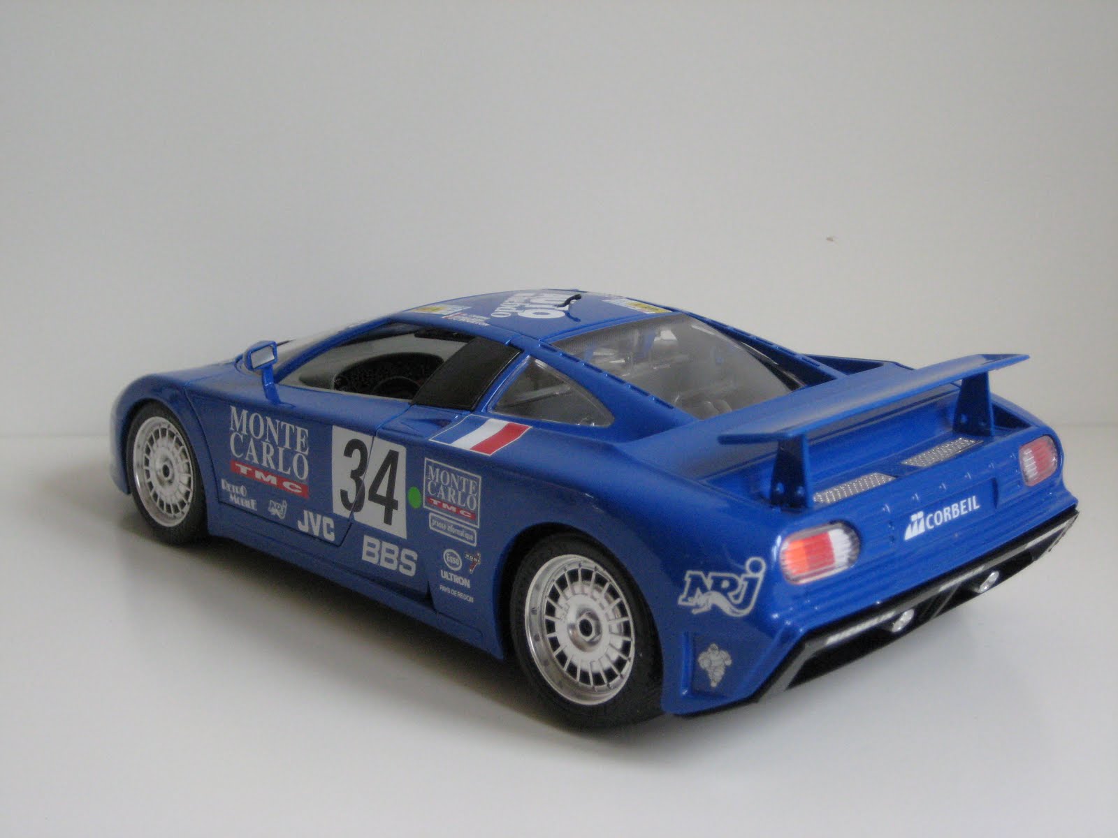 cochesaescala: BUGATTI EB 100 #34 LM 1994