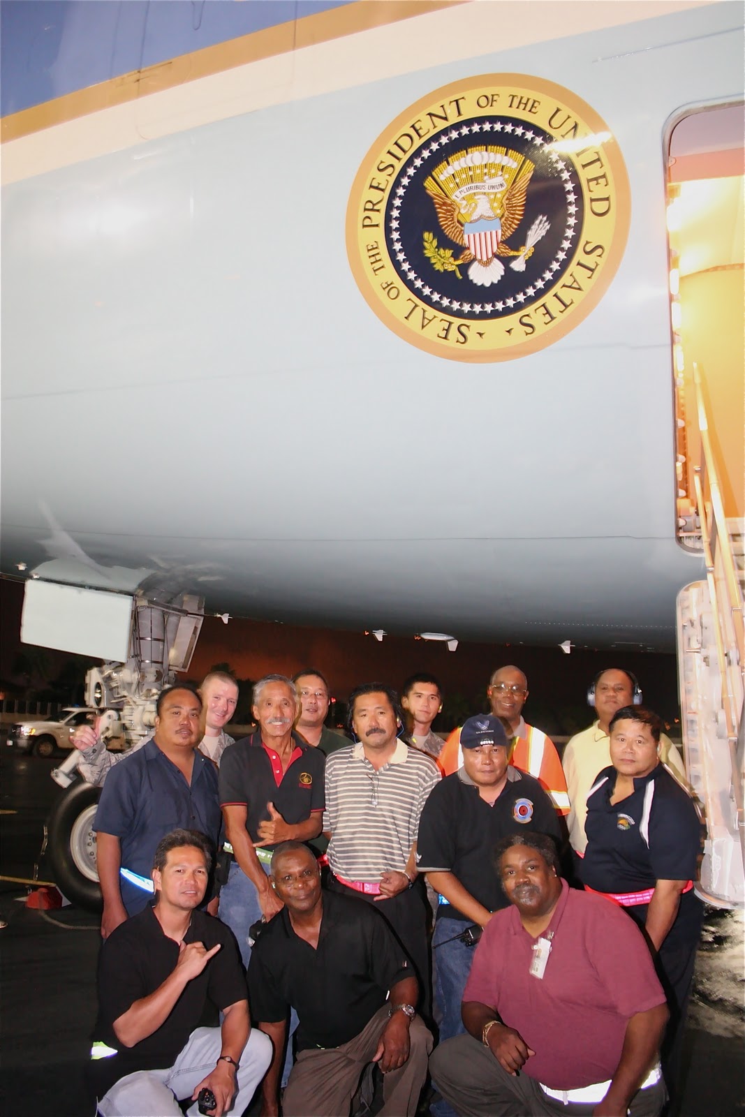 Eddie Freeman Photography: Arrival of Air Force One