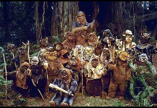 Unettomuus: Tangar Ewoks!
