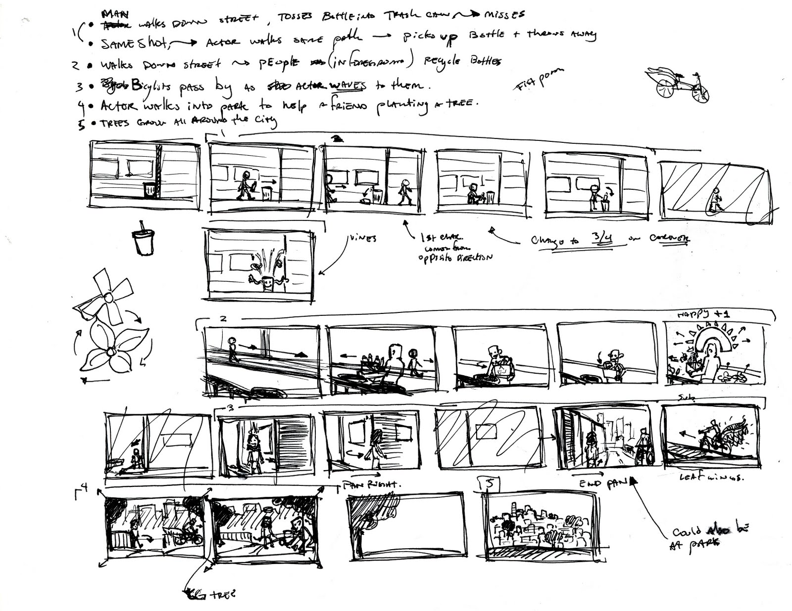 Visual Effects Work: Storyboards!!