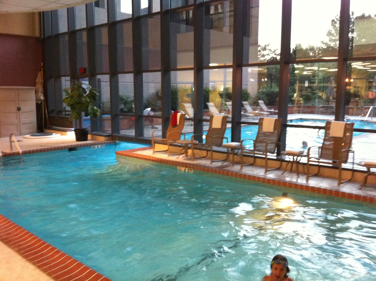 See What I See: Bethesda Marriott Suites indoor / outdoor pool