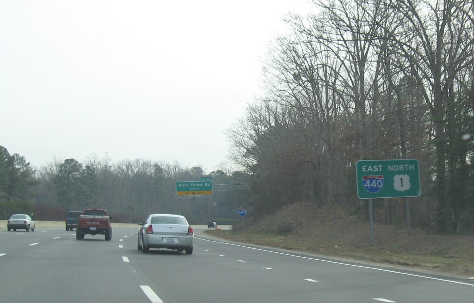 I-40 and I-440 Signage Changes Around Raleigh