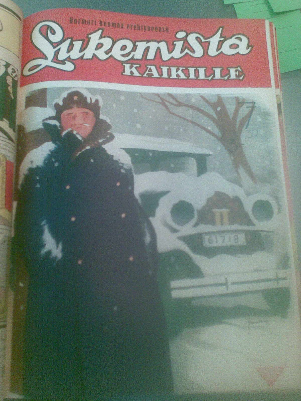pulpetti: Two Finnish pulp magazine covers