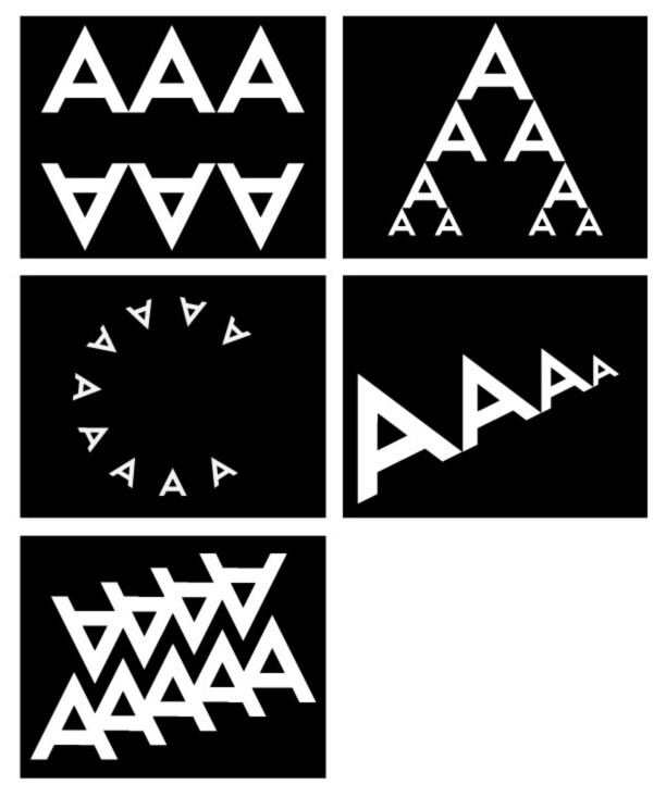 Fire Resistant Material: Typography Composition