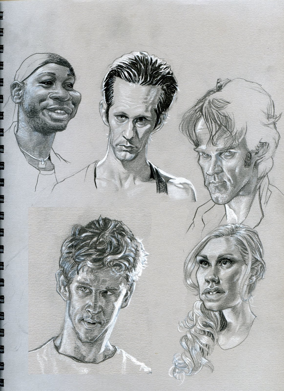 BigSam Art: True Blood Caricatures Vol.1
