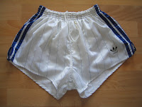 Loucos por short: Short retrô. Adidas anos 80.