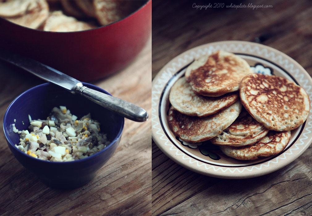 Bliny – White Plate