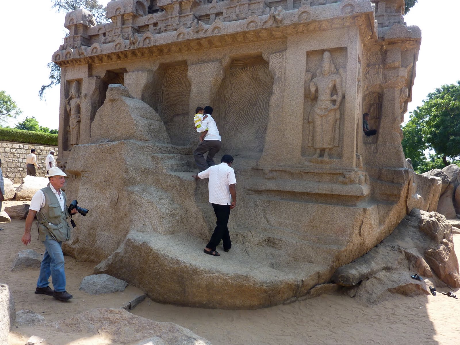 Sridharan's Travelogue..!: Mamallapuram Part 5 : Pancha Pandavar Ratham