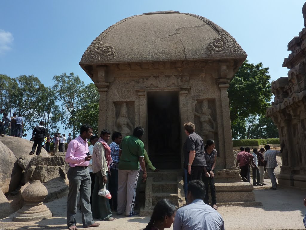 Sridharan's Travelogue..!: Mamallapuram Part 5 : Pancha Pandavar Ratham