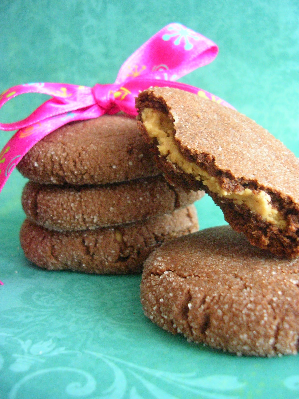 The Busty Baker: Buckeye Cookies (Day 9 of 12 Cookies of Christmas)