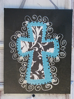 Ooh Wee Designs: Cross Paintings