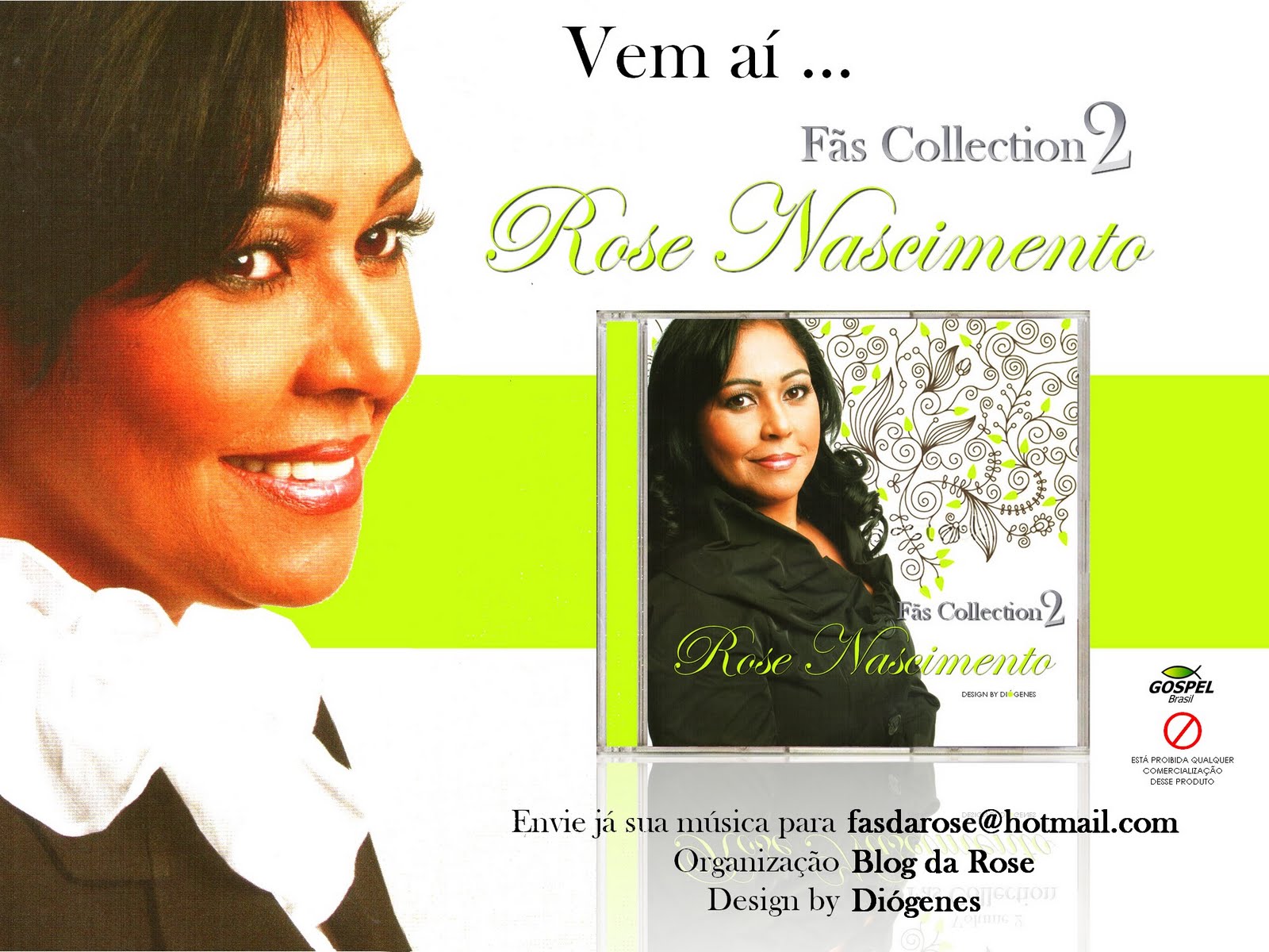 Rose Nascimento: Vem ai o Cd Rose Nascimento Collection Vol.2