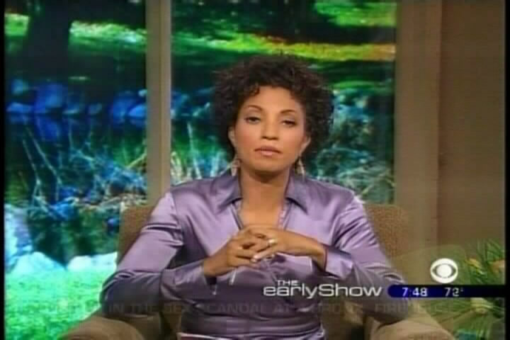 Ladies in Satin Blouses: rene syler - purple satin blouse