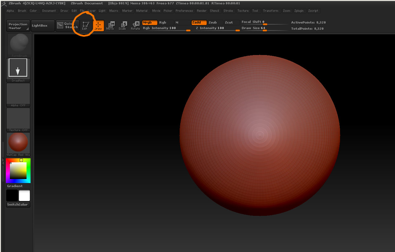3D Maya. Дневник.: Понимая ZBrush-1