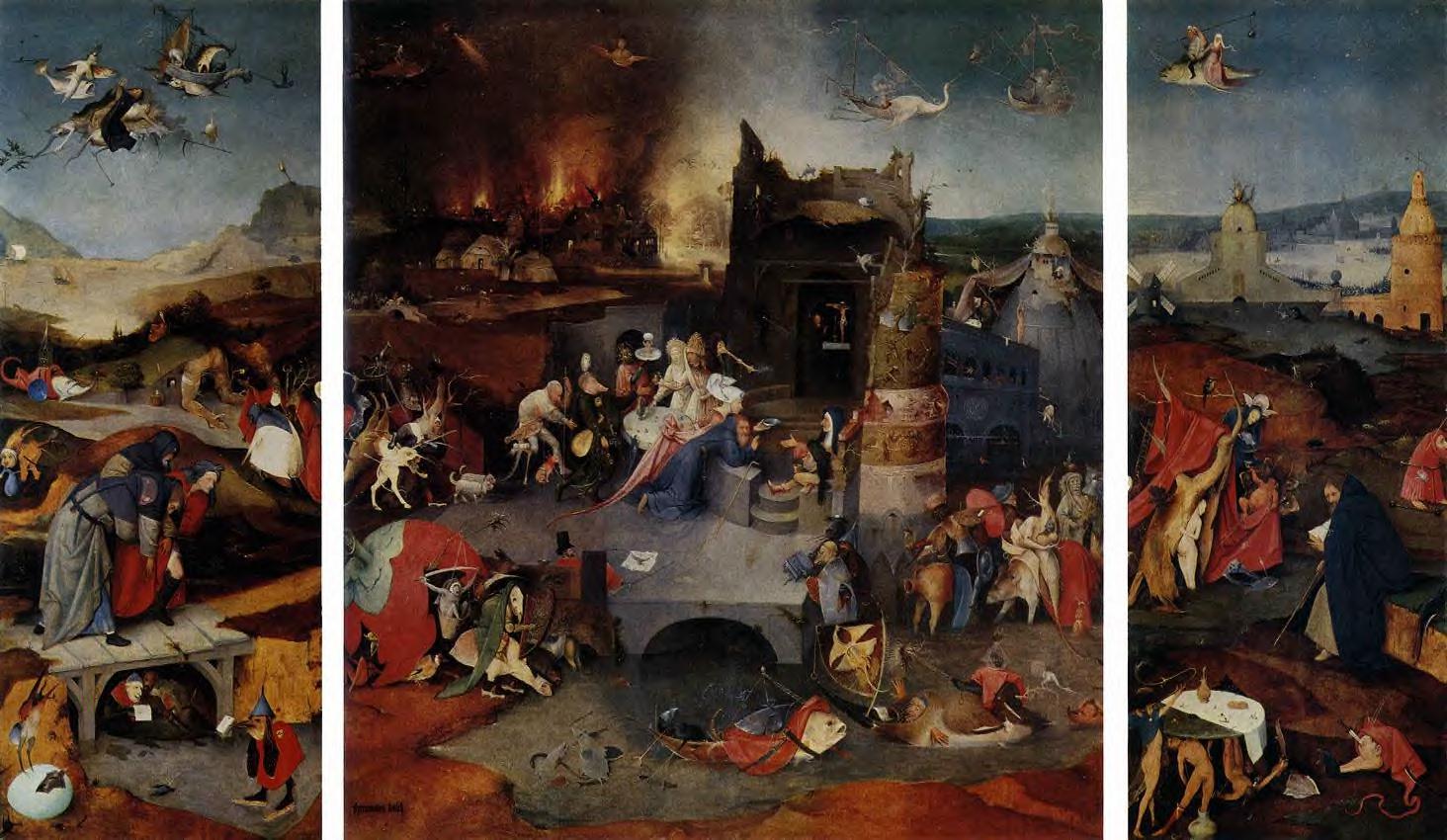 Hieronymus Bosch’s “The temptations of St. Anthony” | iampetjack