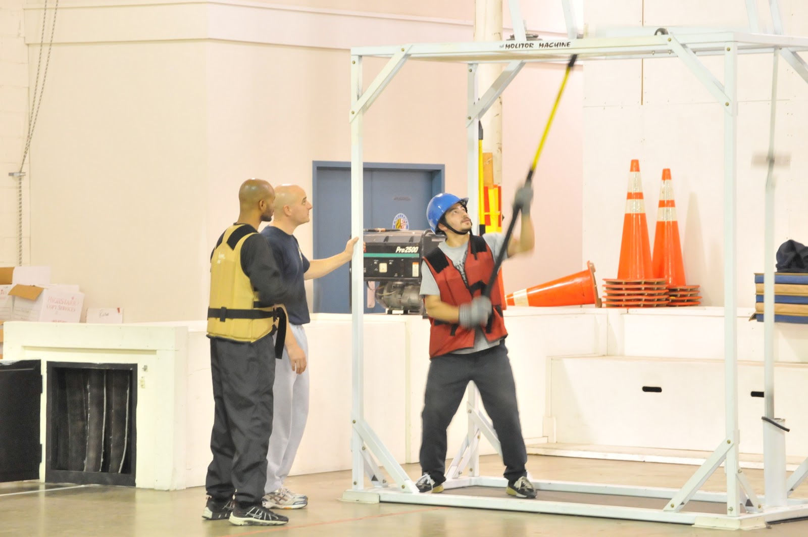 Hiring and Testing Process Continues with Candidate Physical Agility Test